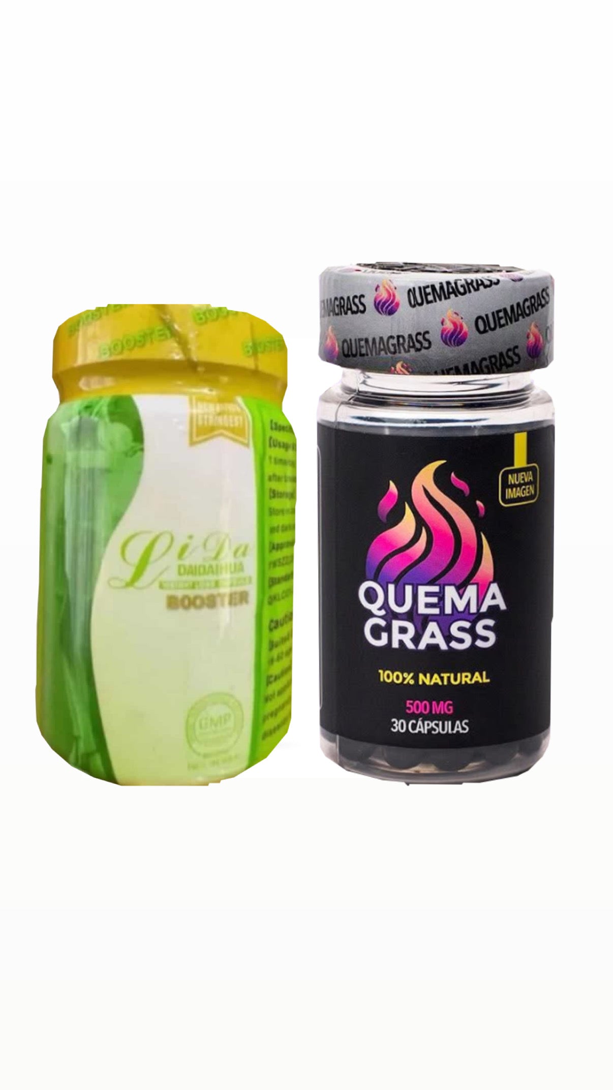 Kit Lida Booster + Quemagrass – Baja Kilos Market